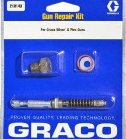 Graco 243283 Silver Plus gun, 2 Finger Trigger w/ RAC 5 517 Tip & Guard ...