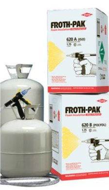 DOW FROTH-PAK 620 BFT (1.75) Kit 12031879, 12031900 - Spray Foam Systems