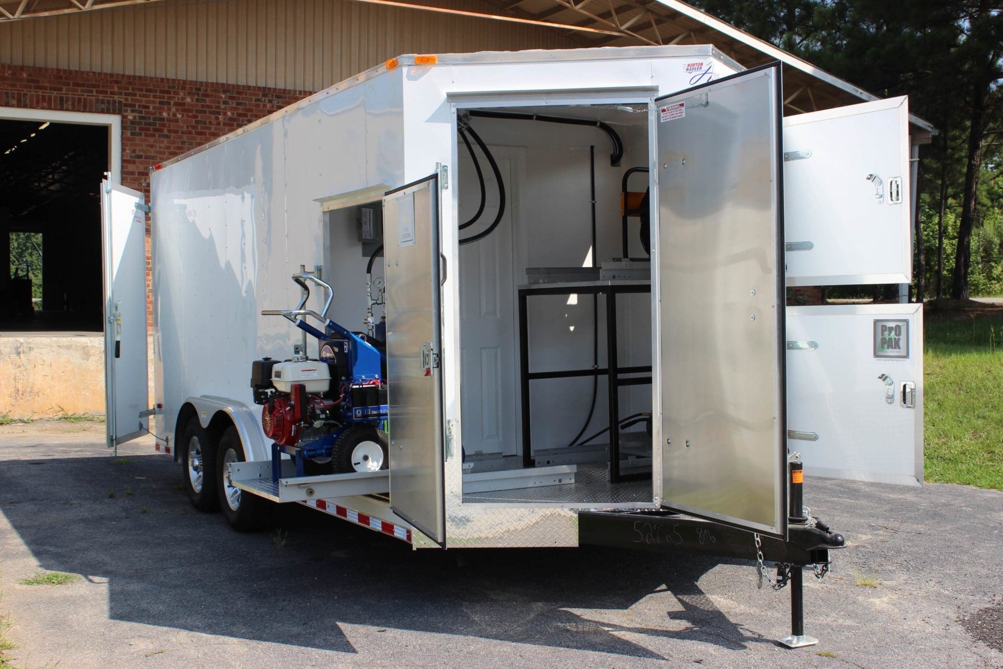 ProPAK XP50, Epoxy Rig, XP50, Gas Powered, 16' 10,400 lb Trailer with ...