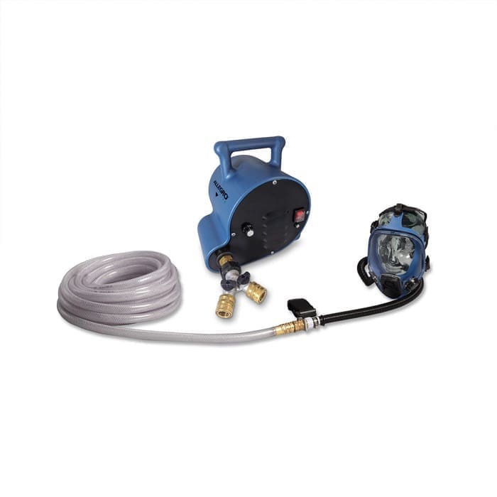 Allegro 1-Worker Full Mask Cool Air System w/50' Hose - Spray Foam Systems