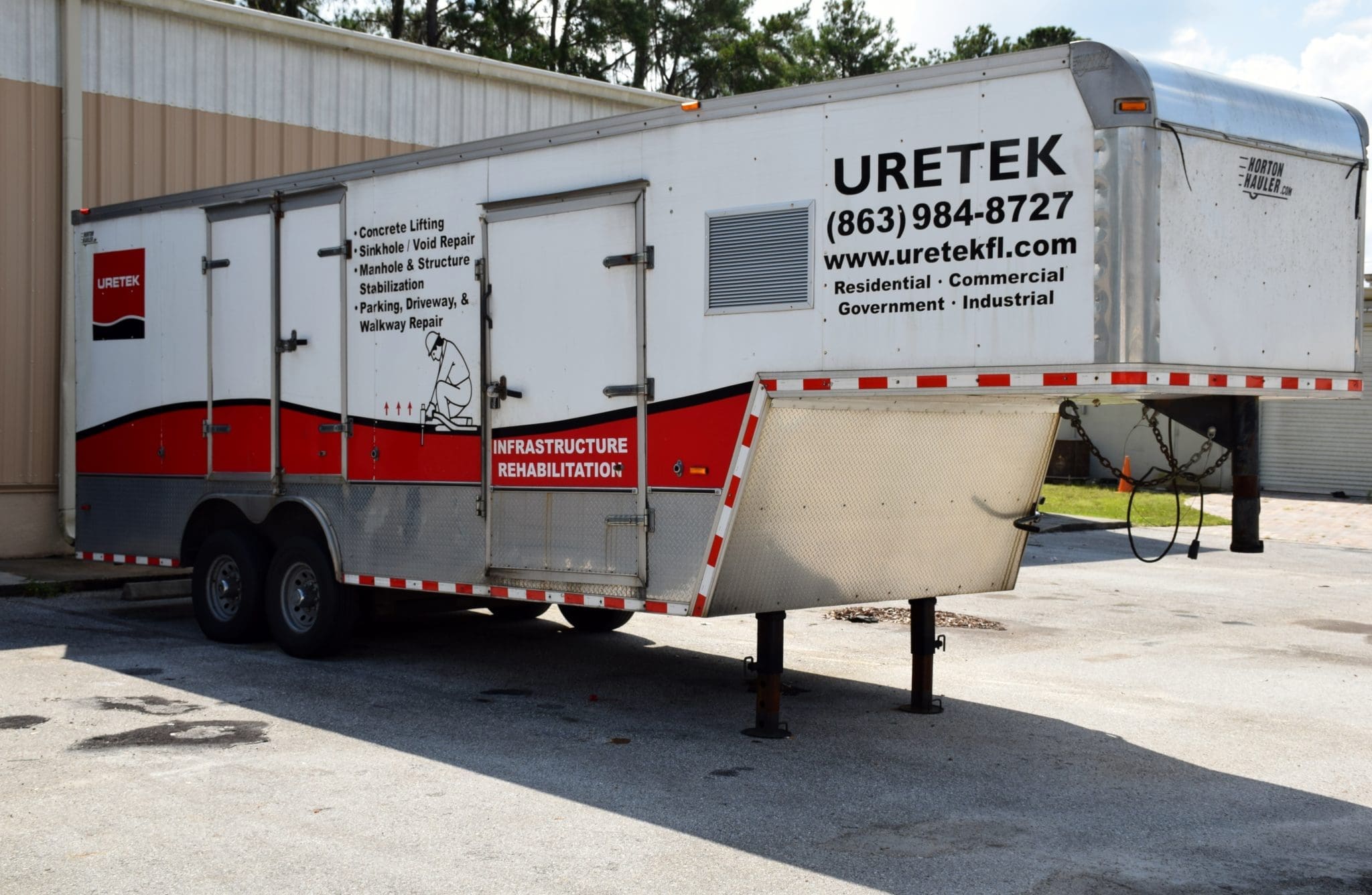 Used H-40 Gooseneck Spray Foam Rig - Spray Foam Systems