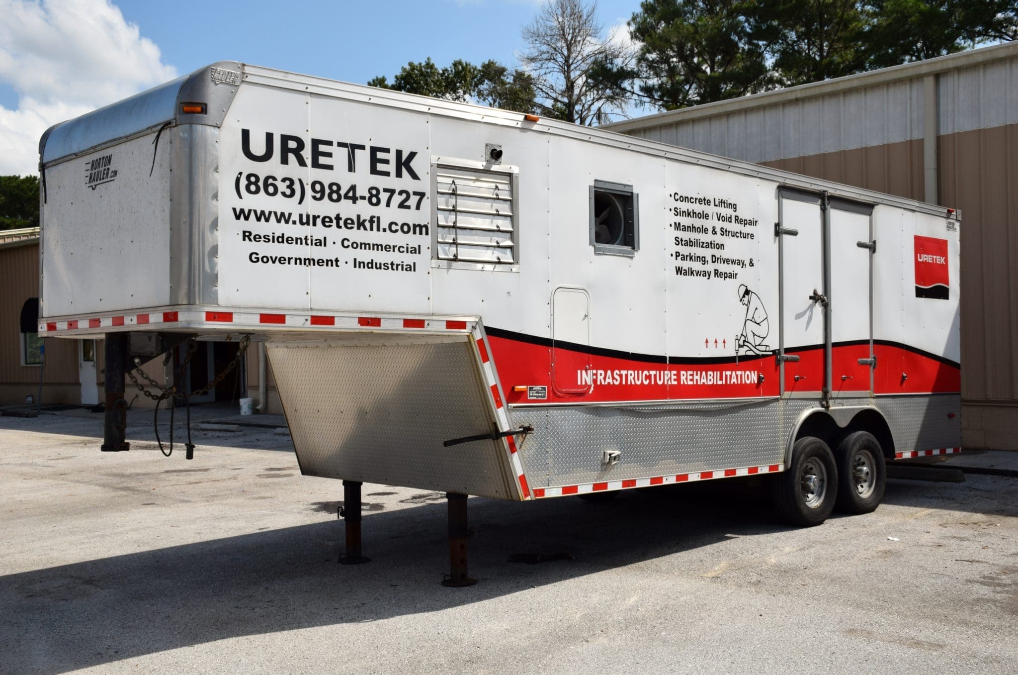 Used H-40 Gooseneck Spray Foam Rig - Spray Foam Systems
