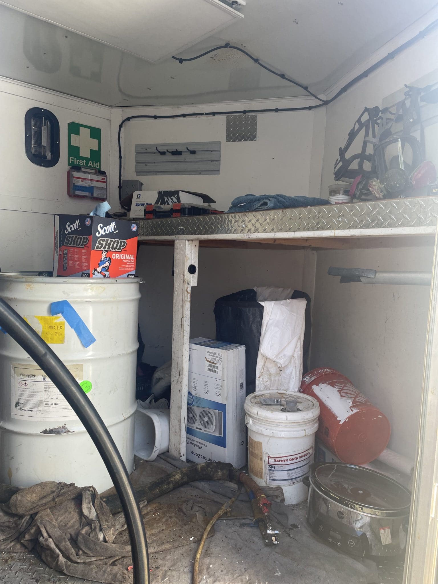 Used PMC PHX-25, 160' Hose, 20' Trailer Diesel Generator, Diesel ...