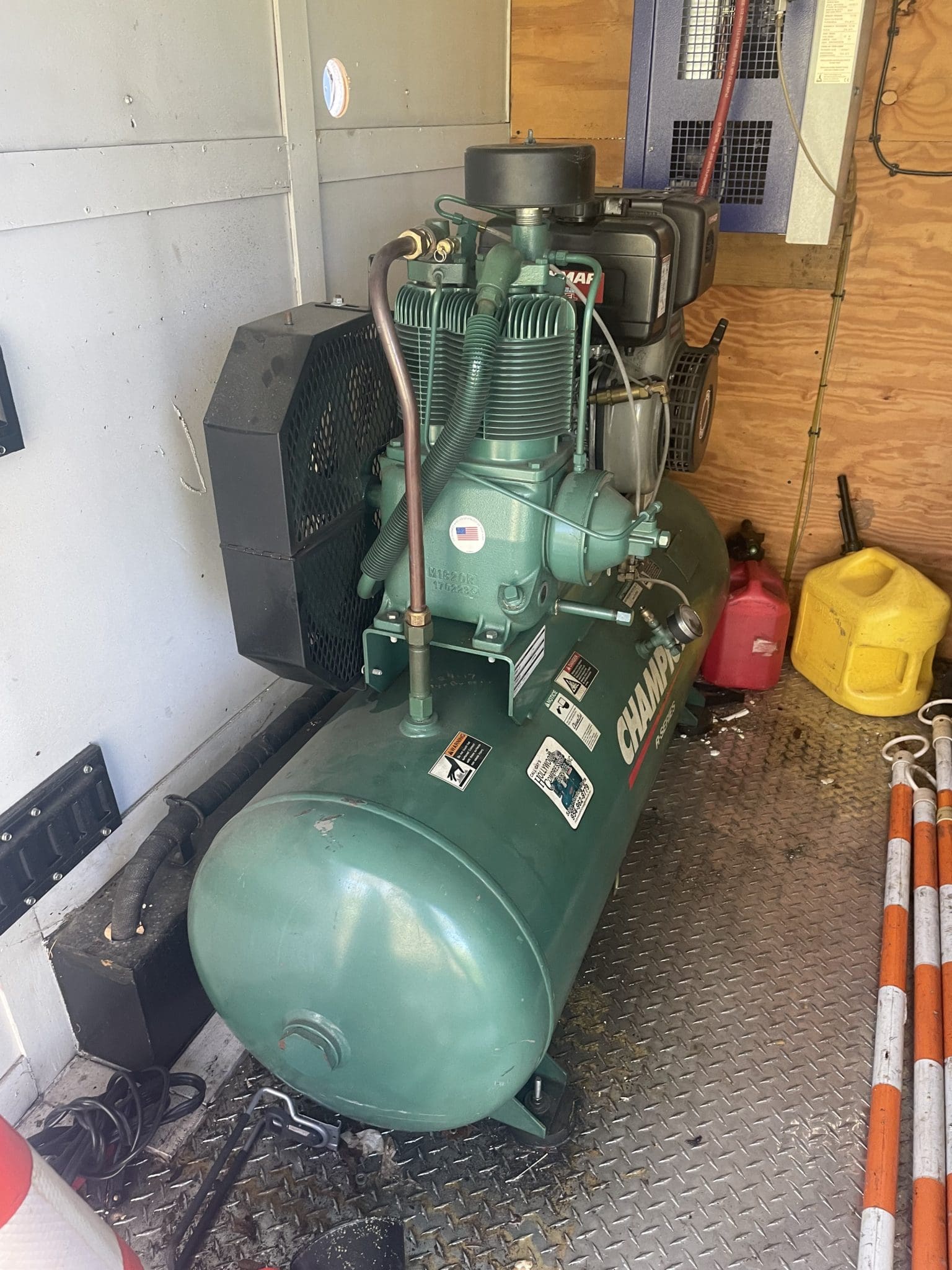 Used PMC PHX-25, 160' Hose, 20' Trailer Diesel Generator, Diesel ...