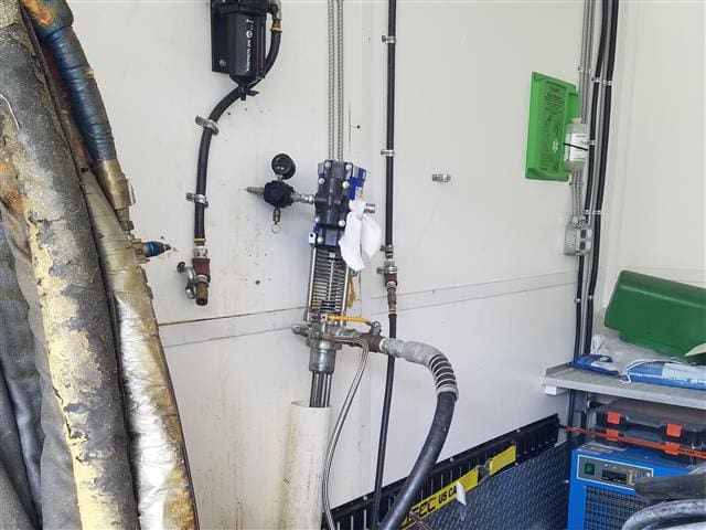 USED 2018 ProPAK 400 28' Gooseneck Spray Foam Rig and Coatings Sprayer ...