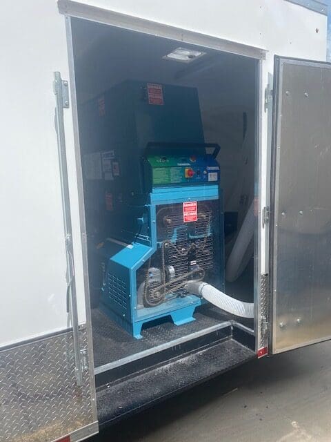 ProPAK Krendl 2800 Fiber and Cellulose Blowing Rig, 150' Hose, 18 HP ...