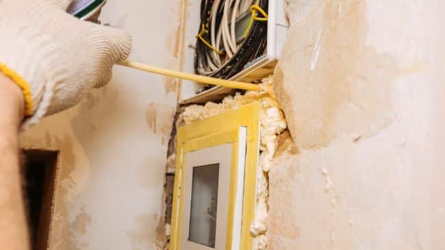 How To Correctly Spray Foam Over Electrical Wires - Spray Foam Systems