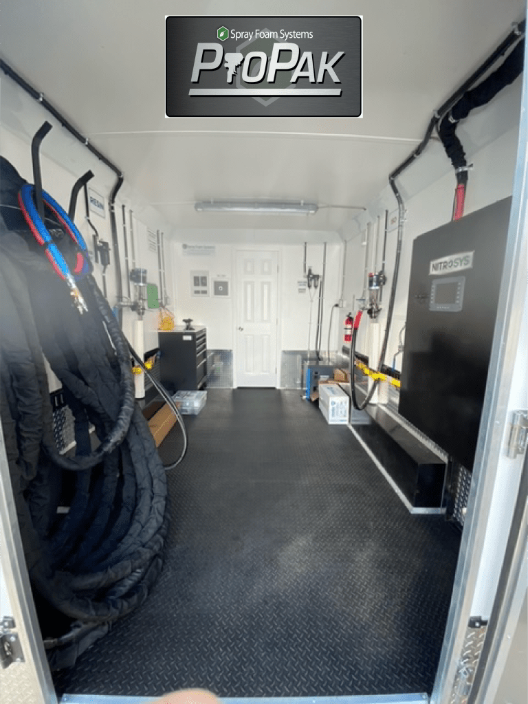 Nitrosys HVLP mobile cart – Spray Foam Systems