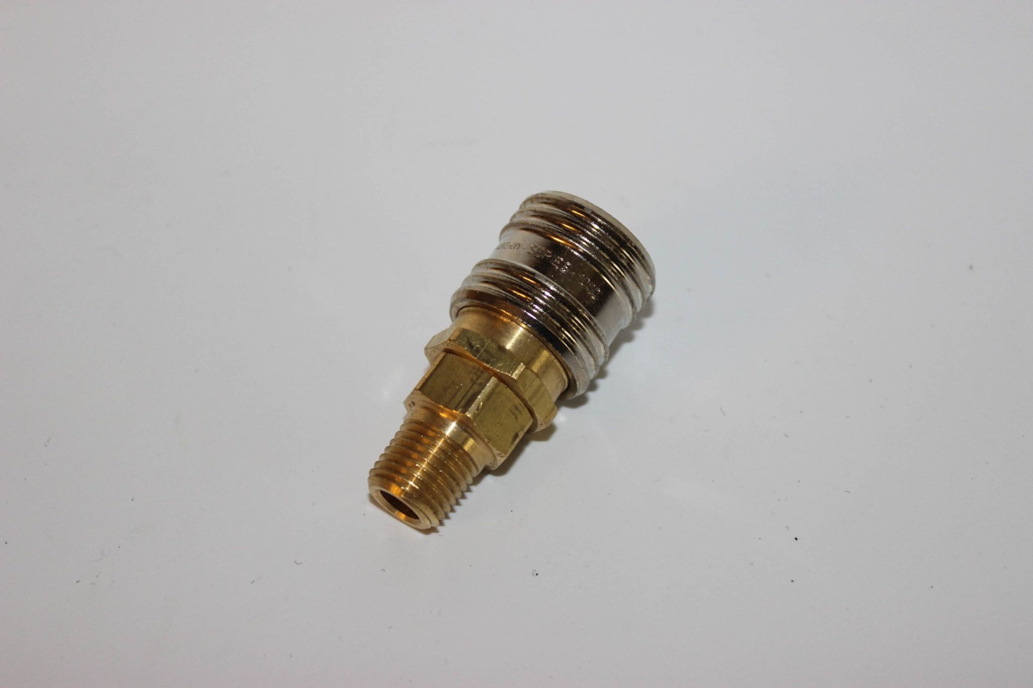 Allegro 1/4" Coupler, Hansen (Brass) 9700-74A - Spray Foam Systems