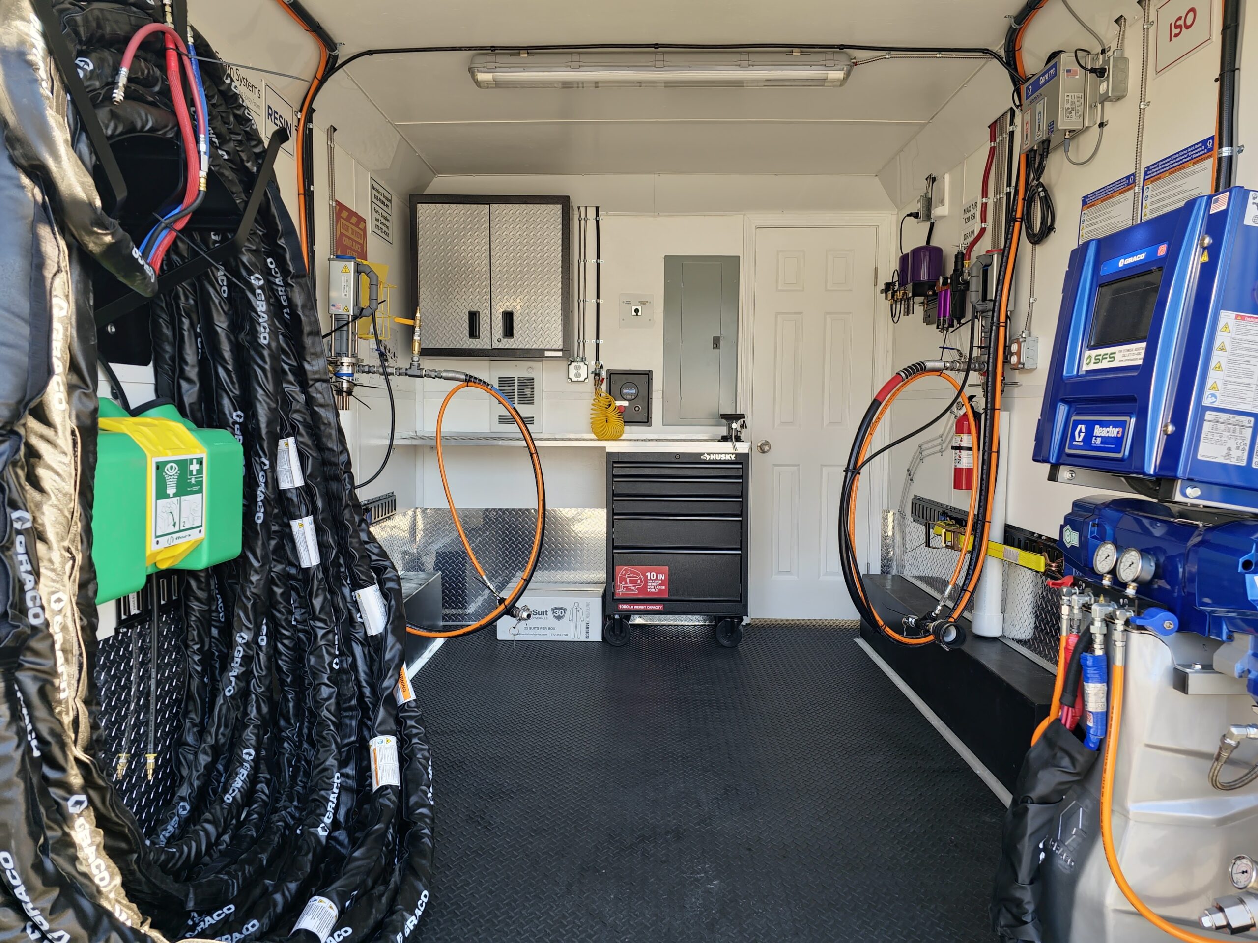 ProPAK 200D, Spray Foam Insulation Rig, Graco Reactor 3 E-20 Elite ...
